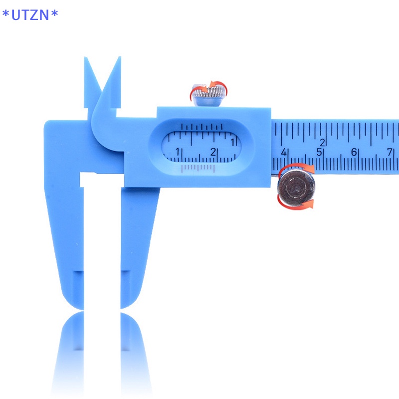 Utzn> เวอร์เนียคาลิปเปอร์ ไม้บรรทัดพลาสติก ขนาดเล็ก สําหรับนักเรียน ...