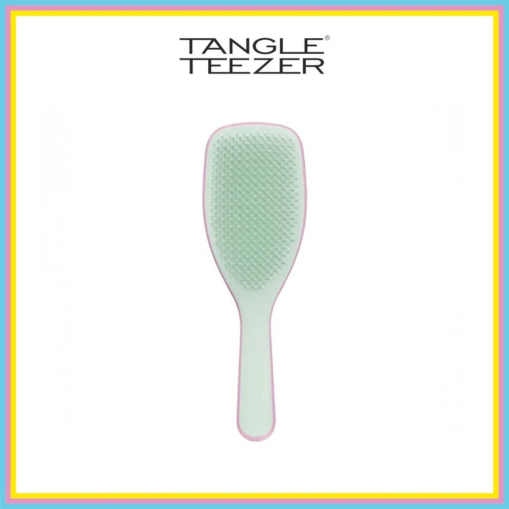 TANGLE TEEZER หวี แทงเกิ้ล ทีเซอร์ LARGE WET DETANGLER ROSE SAGE ...