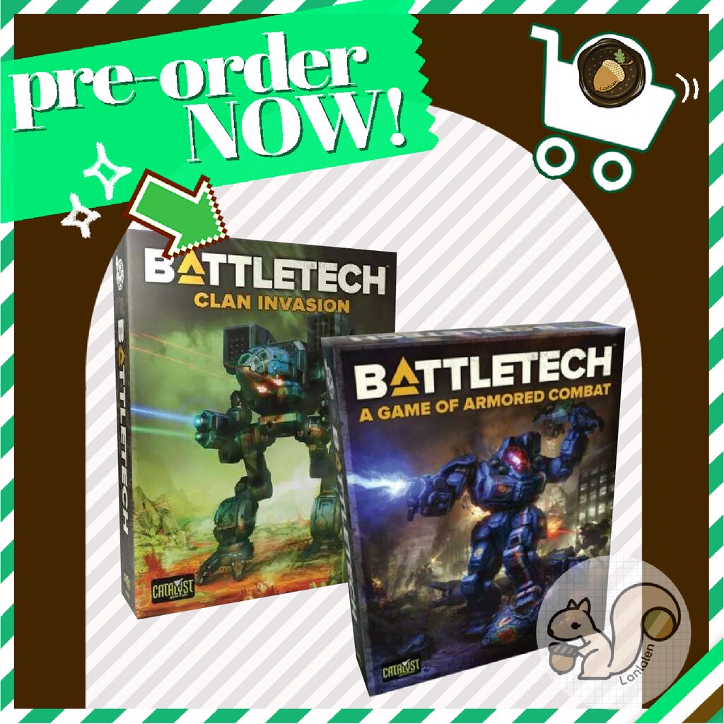 BattleTech: A Game of Armored Combat + Clan Invasion | Shopee Thailand