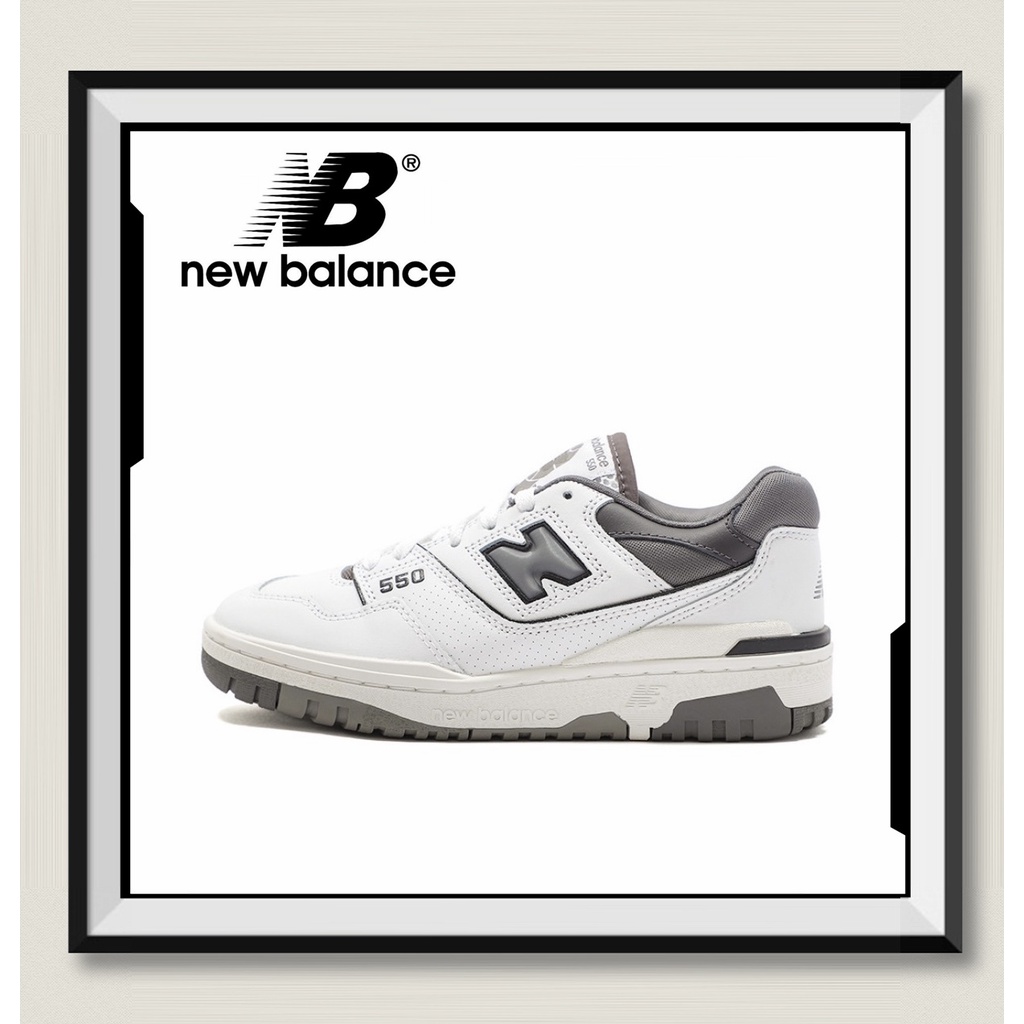 New Balance 550 NB550 BB550wtg white gray ของแท้ 100% แนะนำ | Shopee ...