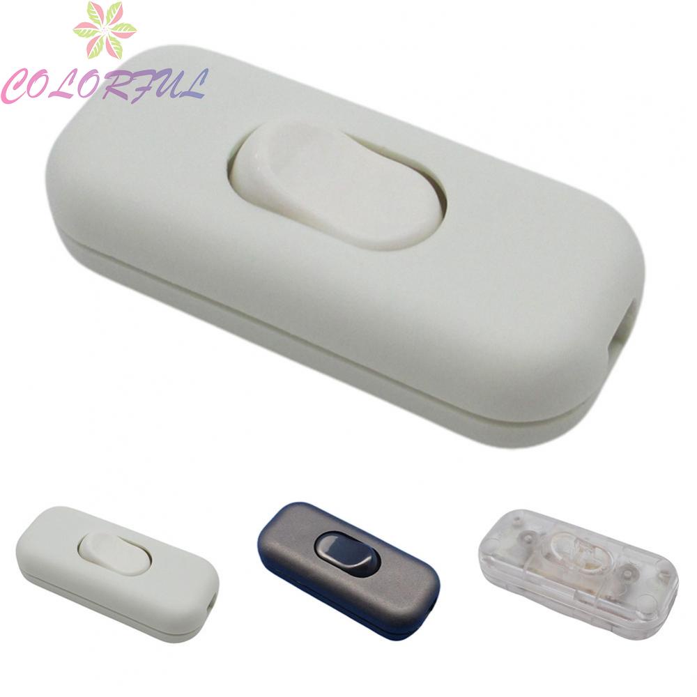 【COLORFUL】Inline Switch 1 Pc Black/white/transparent Double Control ...