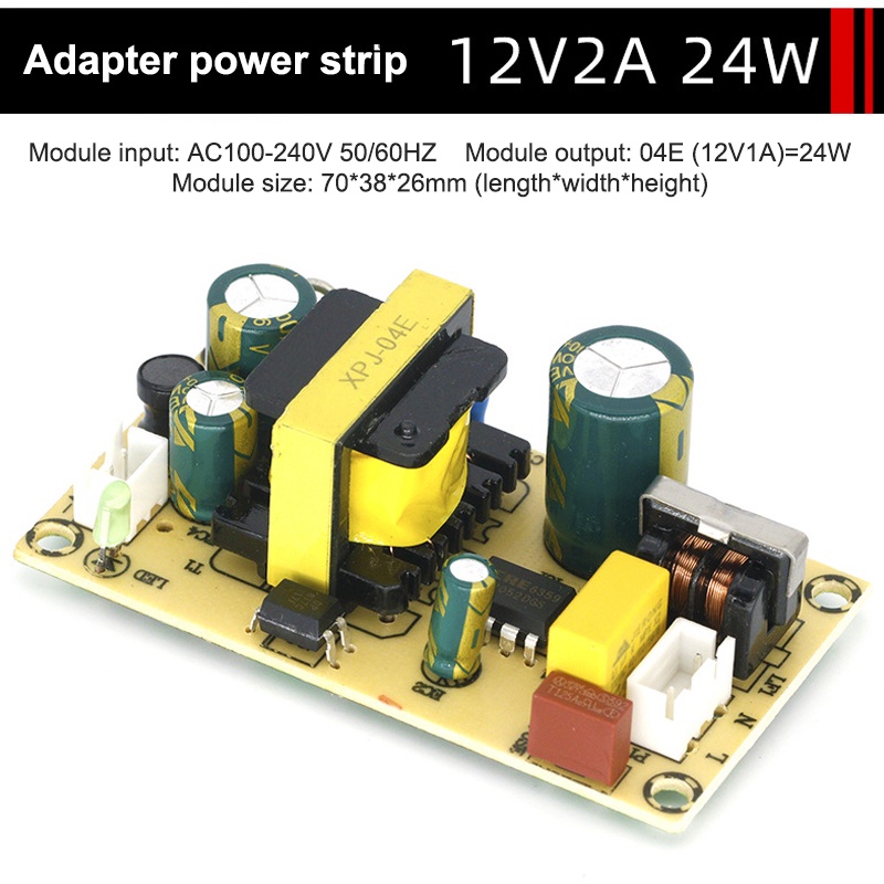 Righteousflourishs.th อะแดปเตอร์โมดูลพาวเวอร์ซัพพลาย AC-DC 5V 2A 12V 1.5A 2A 3A 24V 1A 1.5A ...