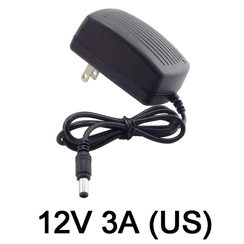 อะแดปเตอร์แปลงพาวเวอร์ซัพพลาย Ac 110-240V Dc 5V 9V 12V 24V 1A 2A 3A 12 V สําหรับโทรศัพท์ของเล่น ...