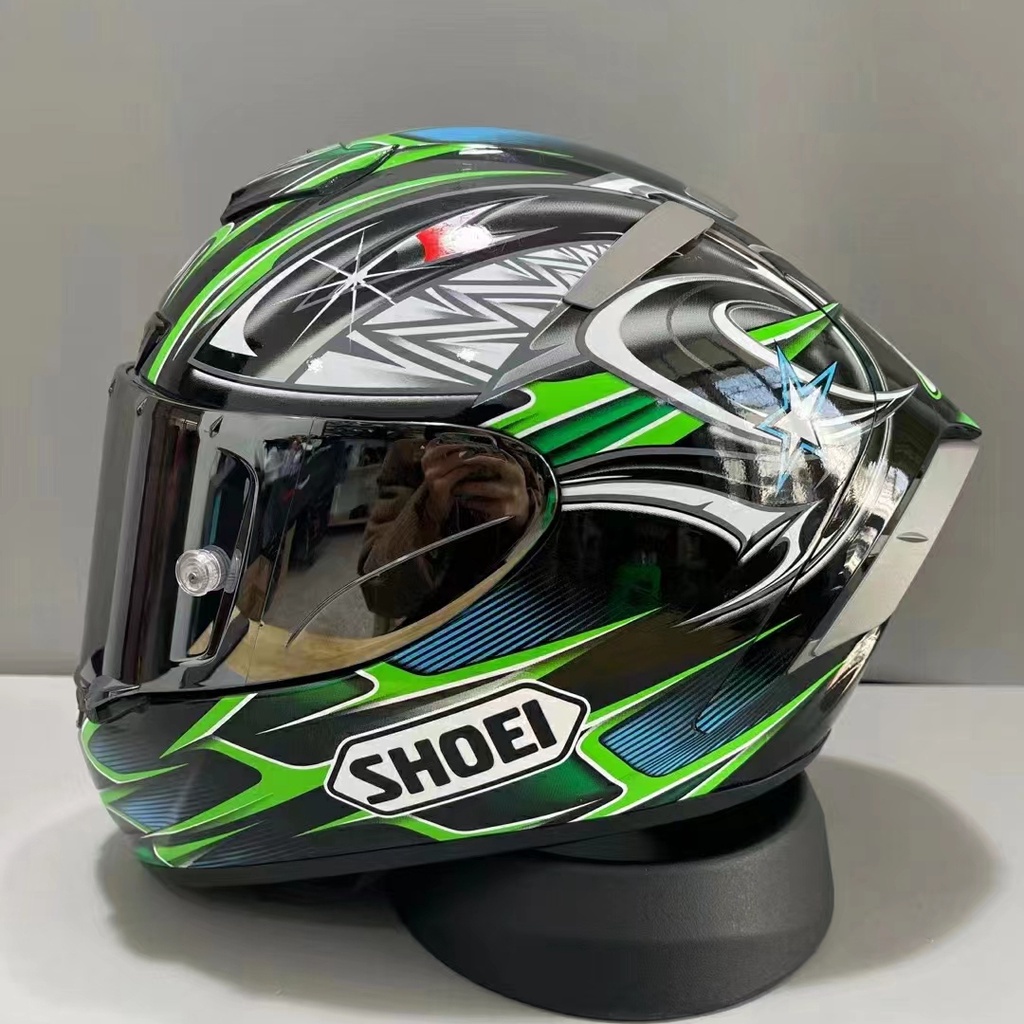 Shoei X14 หมวกกันน็อค Akira Yanagawa ป้องกันหมอก เต็มหน้า หมวกกันน็อค ...
