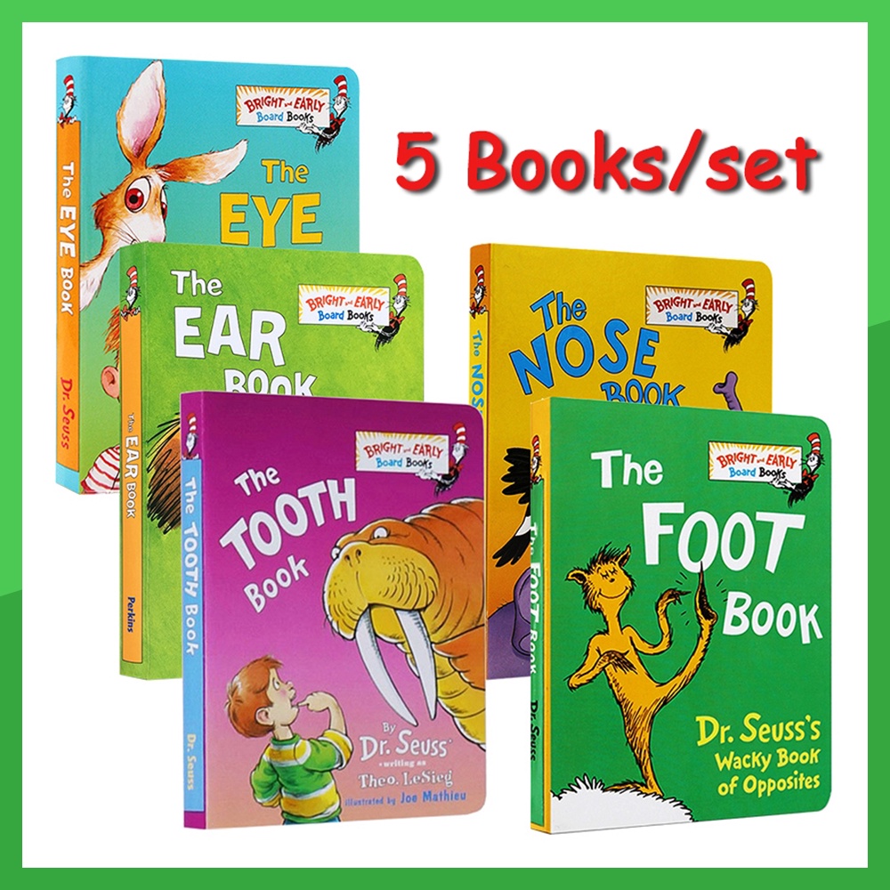 Dr seuss The Nose,eye,foot,tooth,ear Book Original English Picture Book ...