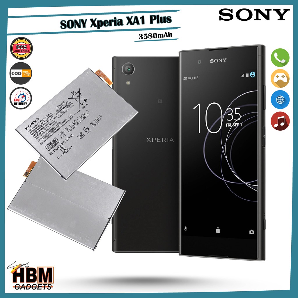 SONY Xperia XA1 Plus Battery | Model: LIP1653ERPC Battery Manufacture ...