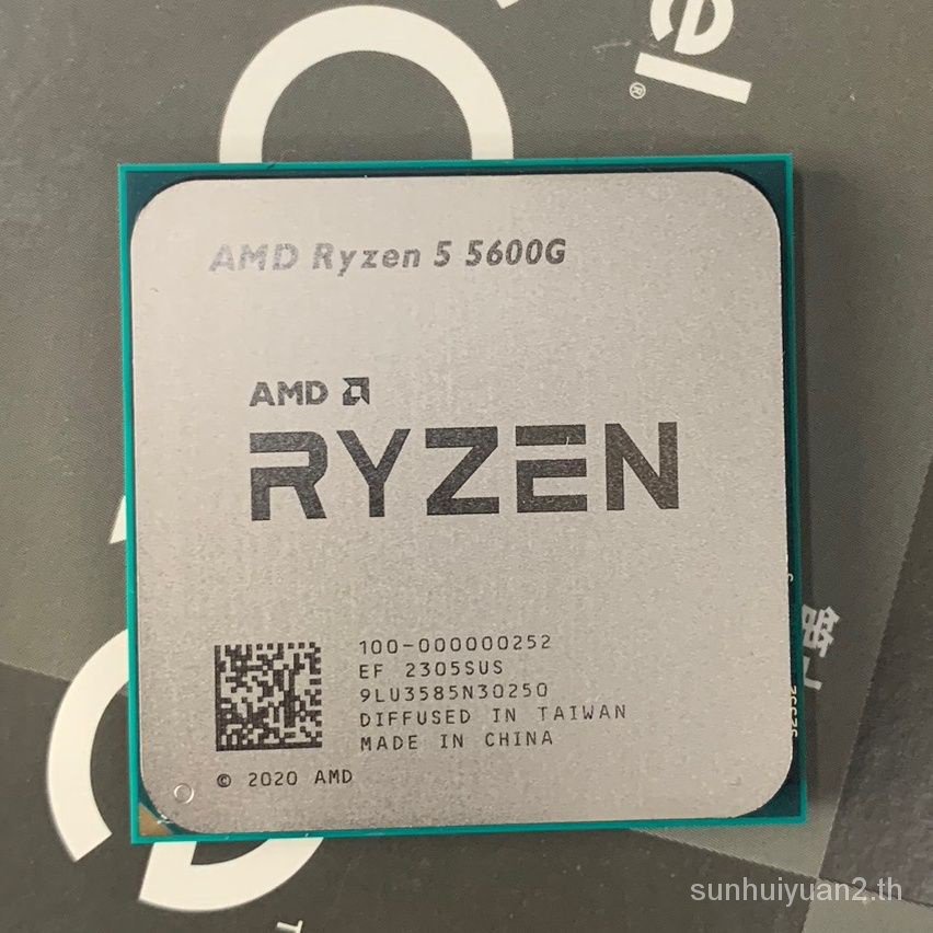 ใหม่ ฟิล์ม CPU ทรงหลวม ลายมังกร Sharp 5th Generation AMD R5 5600G Six ...