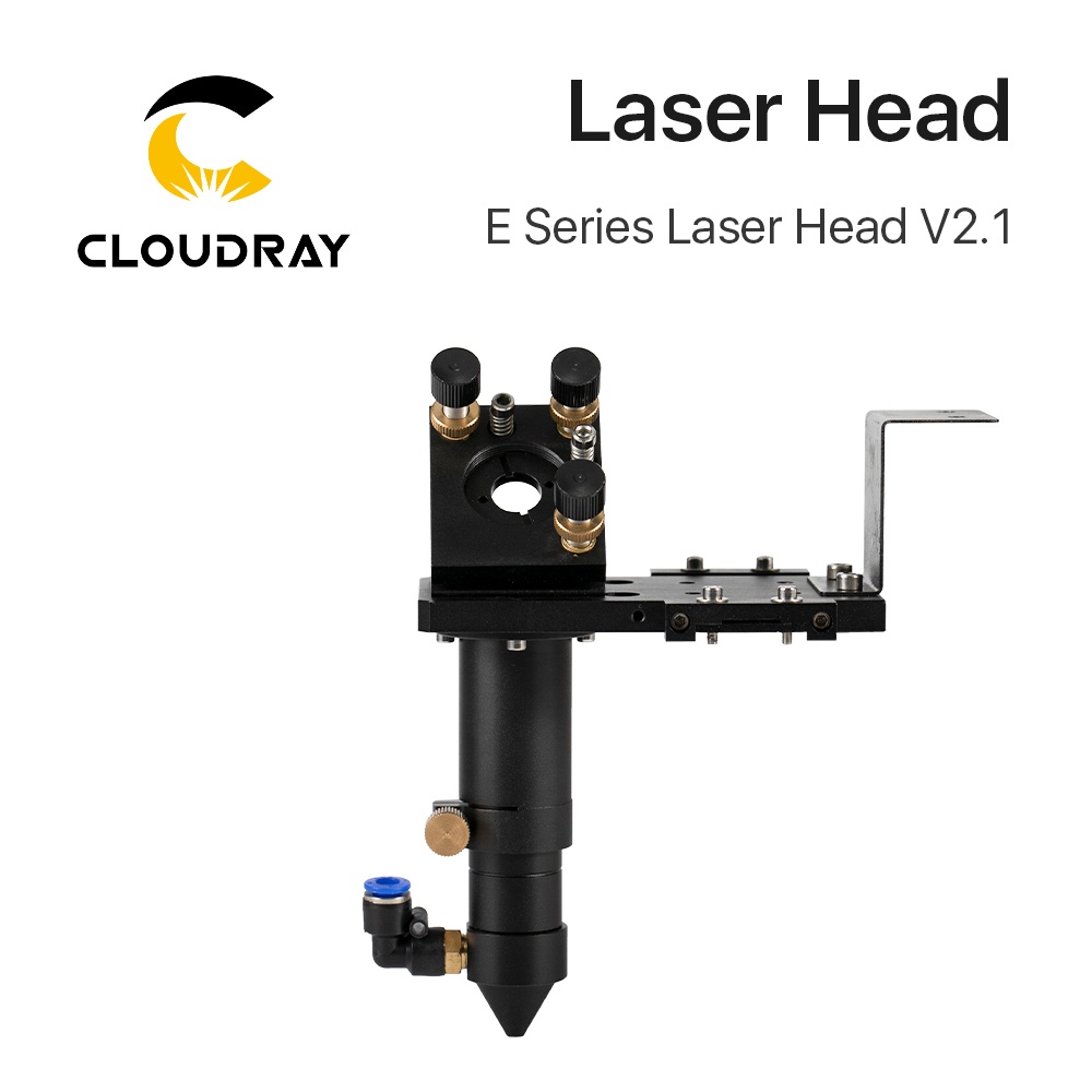 Cloudray E Series: CO2 หัวเลเซอร์สําหรับเลนส์ D18 มม.FL38.1 D20 มม.FL50.8 & 63.5 & 101.6 มม. ...