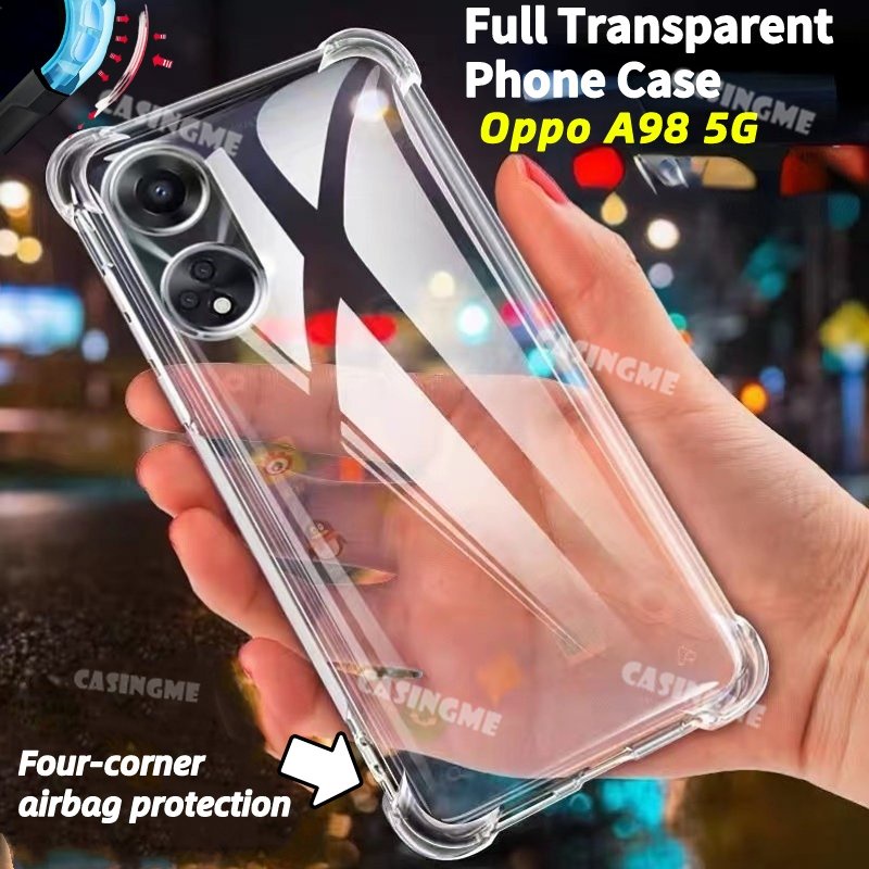 เคสซิลิโคนใส กันกระแทก สําหรับ Oppo A98 5G Oppo A98 OppoA98 A 98 98A 5G ...