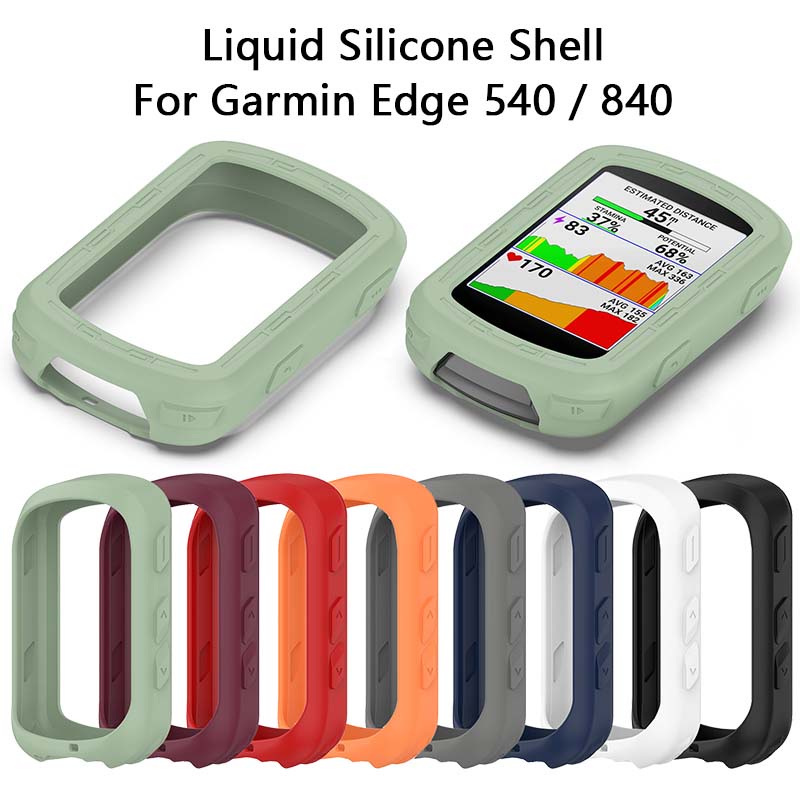 เคสซิลิโคนเหลวสําหรับ Garmin Edge 1050 540 840 Solar Bike GPS ...