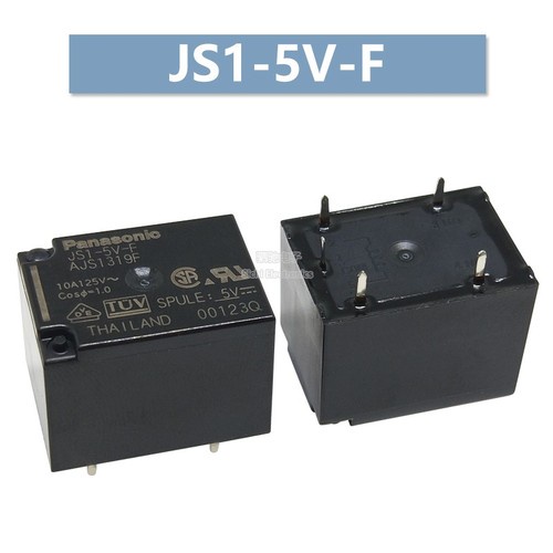รีเลย์พาวเวอร์ พานาโซนิค JS1-5v-F JS1-12V-F JS1-24V-F 5 12 24V5 Pin 10A ...