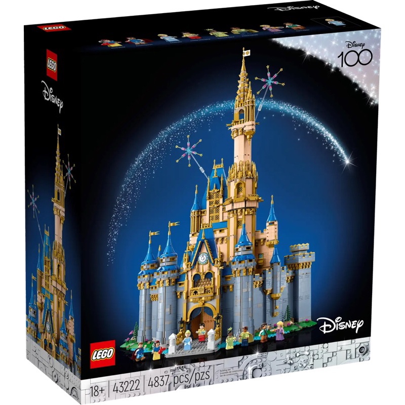 Lego 43222 Disney Castle (ของแท้ 100% สินค้าใหม่ พร้อมส่ง) | Shopee ...