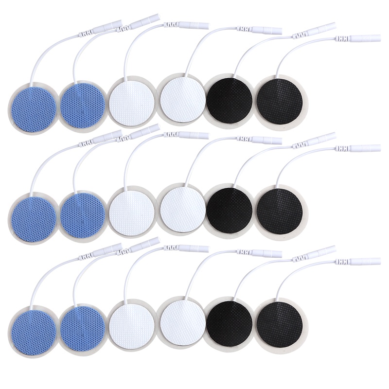 3.5 ซม.รอบ Electrode Pad EMS Pulse Gel Electrode Pad เหมาะสําหรับ TENS ...