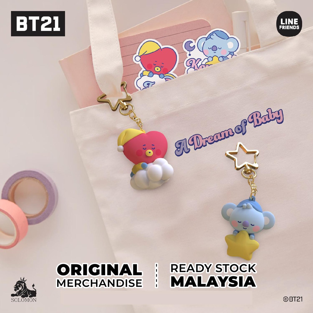 [ของแท้] พวงกุญแจฟิกเกอร์ BT21 BTS BT21 TinyTAN BangTan Kpop Merch | Shopee Thailand