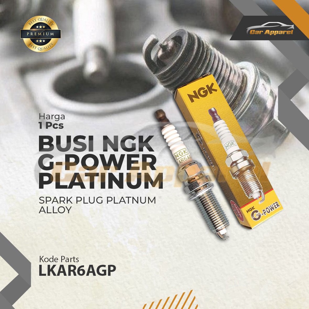 หัวเทียน ALL NEW AVANZA XENIA VELOZ 2022ngk LKAR6AGP GPower Platinum ...