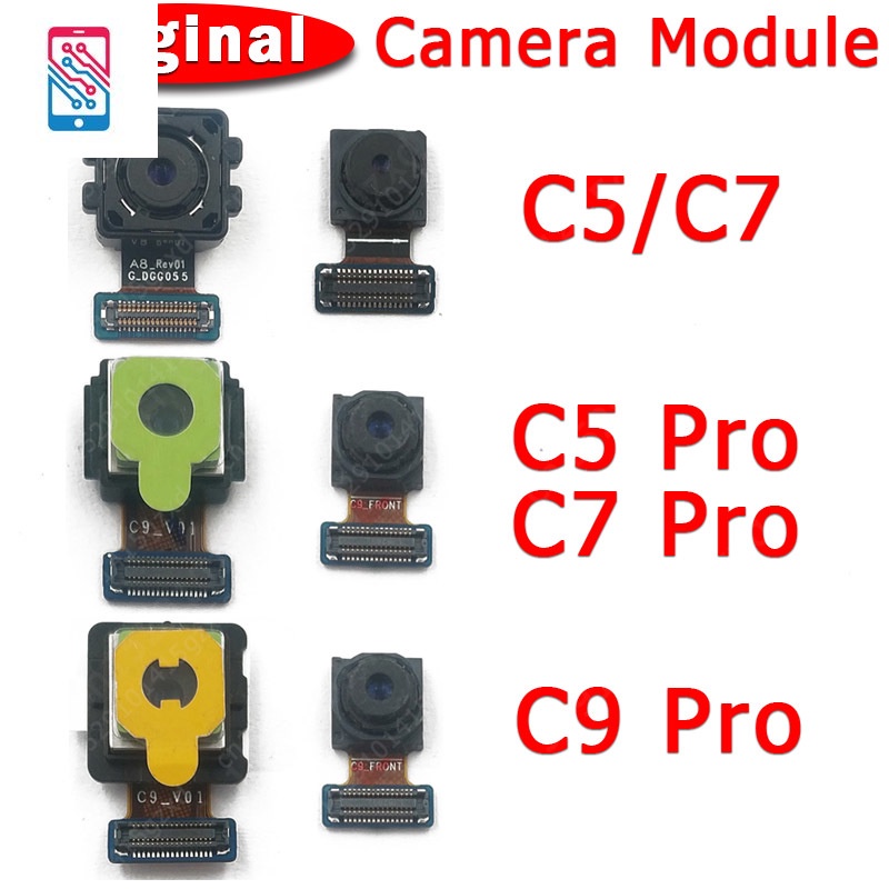 แท้ อะไหล่โมดูลกล้องหน้า และหลัง แบบเปลี่ยน สําหรับ Samsung Galaxy C5 C7 C9 Pro | Shopee Thailand