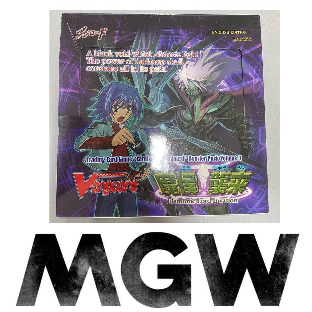 การ์ดไฟท์!! Vanguard Demonic Lord Invasion ENGLISH Booster Box VGE-BT03 ...