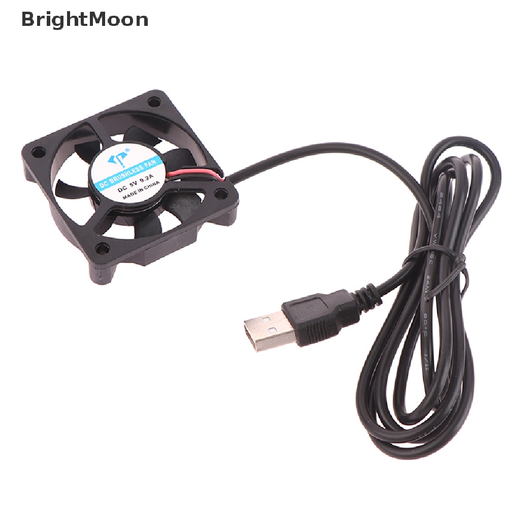 Brightmoon พัดลมระบายความร้อน DC5010 5V สาย USB สําหรับคอมพิวเตอร์ 1 ชิ้น | Shopee Thailand