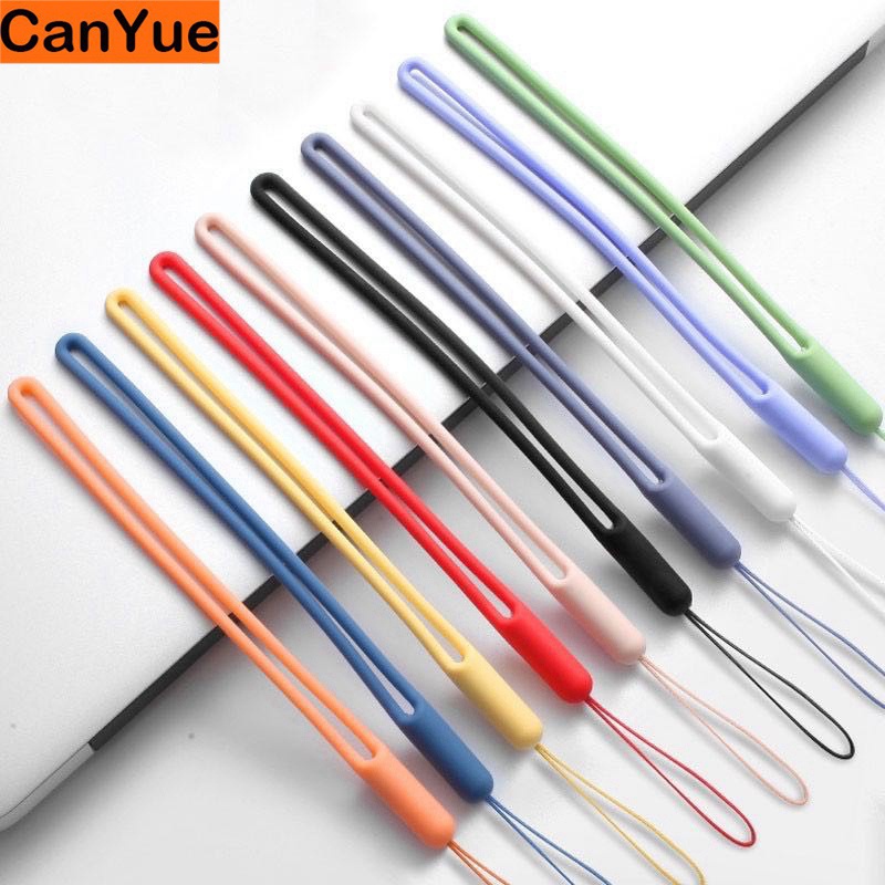Lanyard for Phone Anti-drop Wrist Lanyard Silicone Lanyards Holder ...