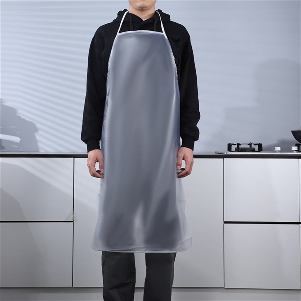 【COLORFUL】Apron Industrial PVC Plastic Smock Cleaning Stain-resistant ...