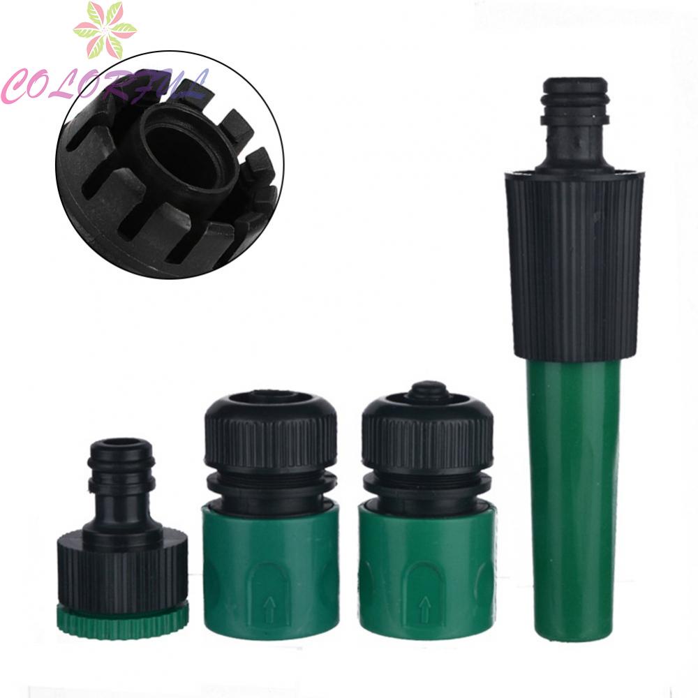 【COLORFUL】Hose Connector 1/2 High Pressure Irrigation Quick Connect ...