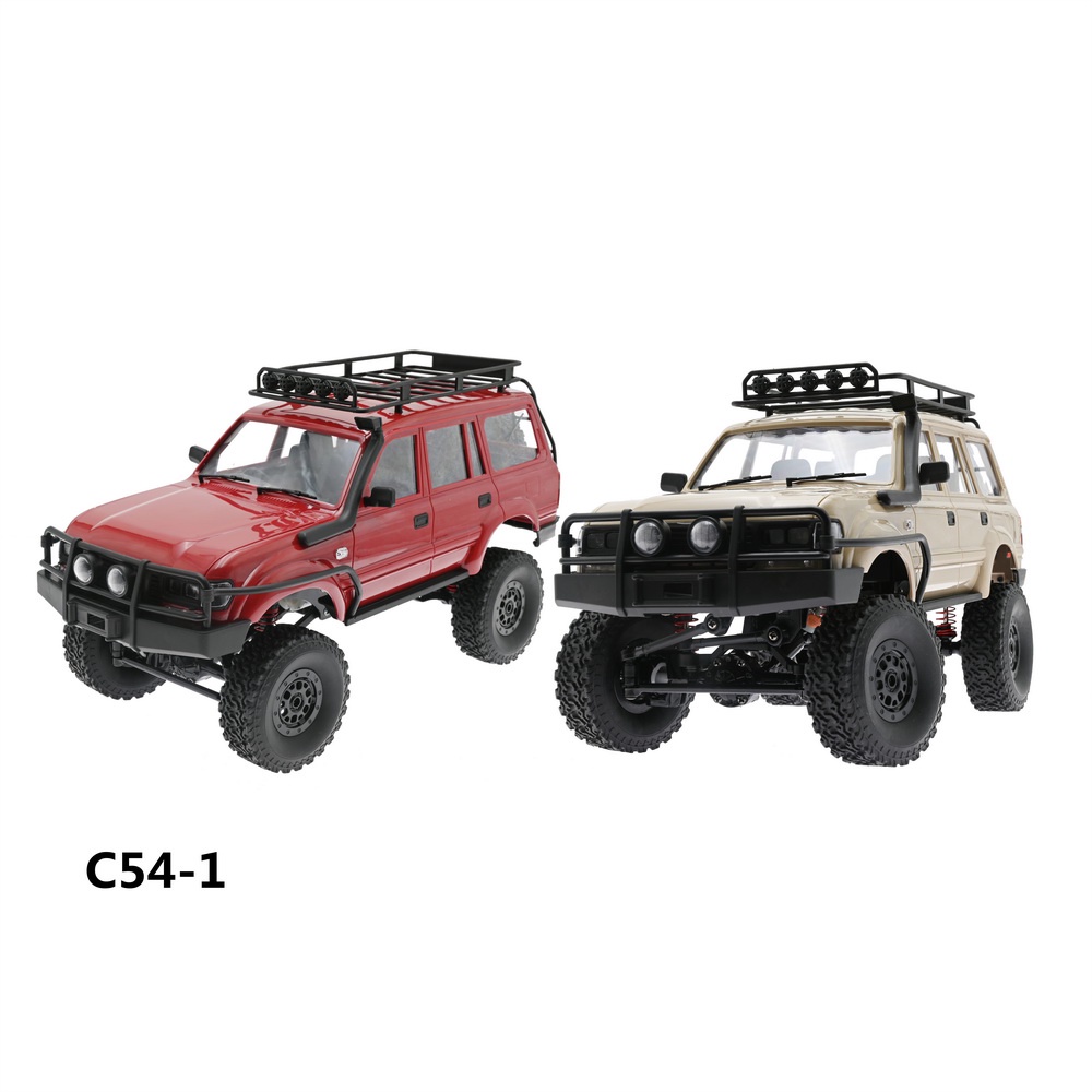 Wpl C54-1 RC CAR C54 CAR LC80 รถไต่หินจําลอง เต็มสเกล 260 มอเตอร์ปีนเขา Monsterk WPL 4WD ของขวัญ ...