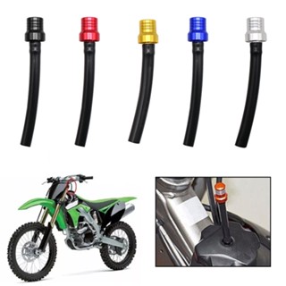 Motorcycle Gas Fuel Cap Single Way Valves Vent Breather Hoses Tubes For ...
