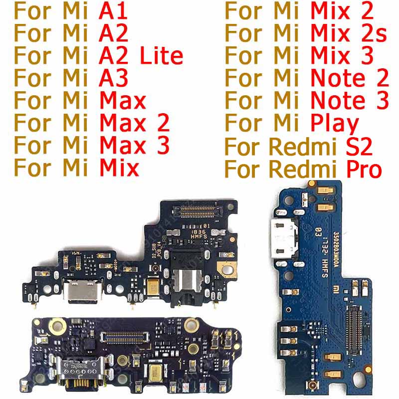 ชาร์จสําหรับ Xiaomi Mi A1 5X A2 Lite 6X A3 Mix 2S Max 2 หมายเหตุ 3 เล่น ...