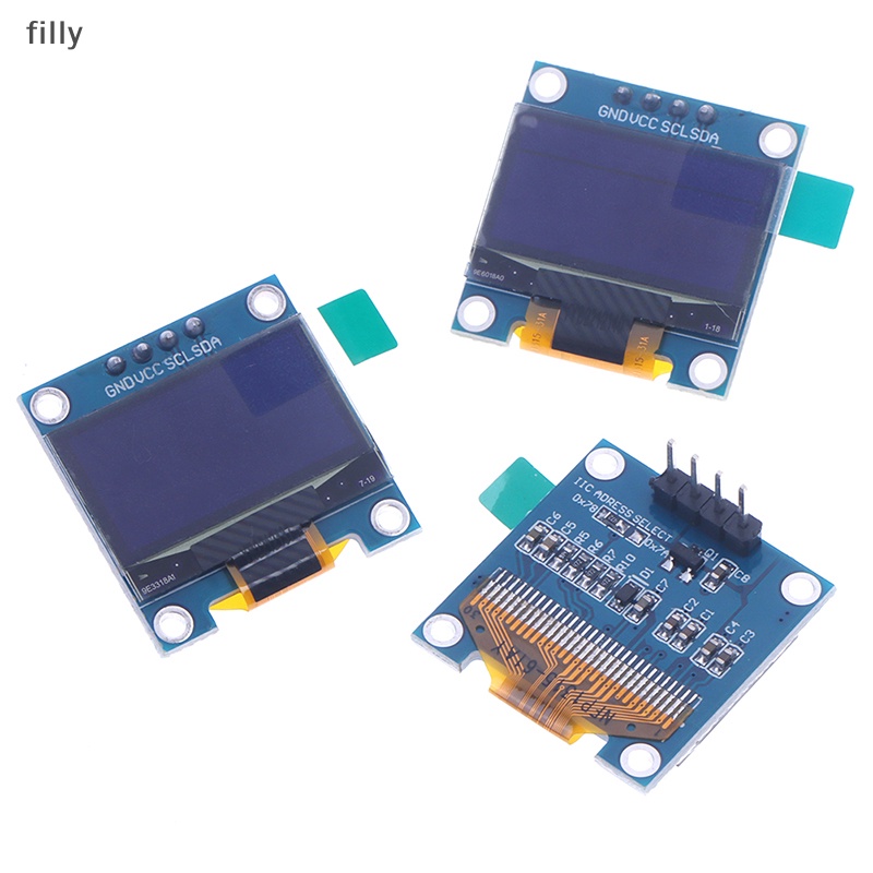 โมดูลหน้าจอ LCD OLED IIC Serial OLED 0.96 นิ้ว 128X64 I2C | Shopee Thailand