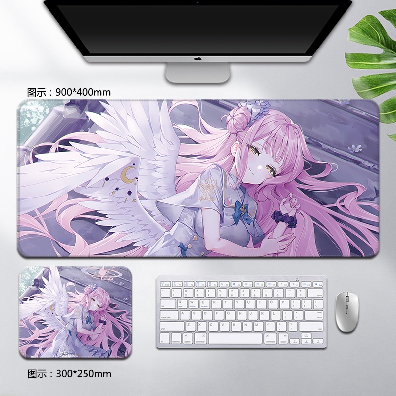 Blue Archive Misono Mika Mouse pad keyboard pad table pad แผ่นรองเมาส์ ...