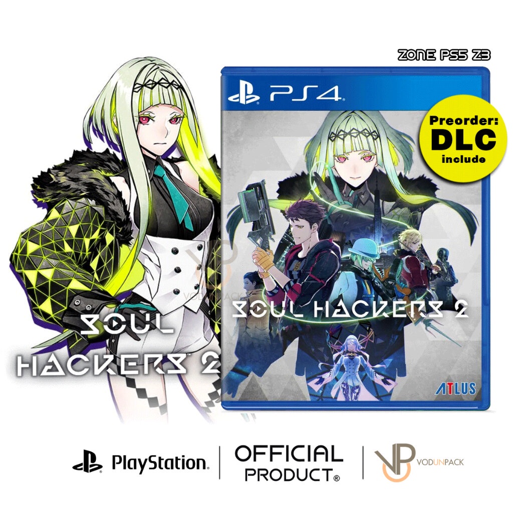 Playstation 4 : SOUL HACKERS 2 Zone 3 แผ่นเกม ps4 พร้อมส่ง | Shopee ...