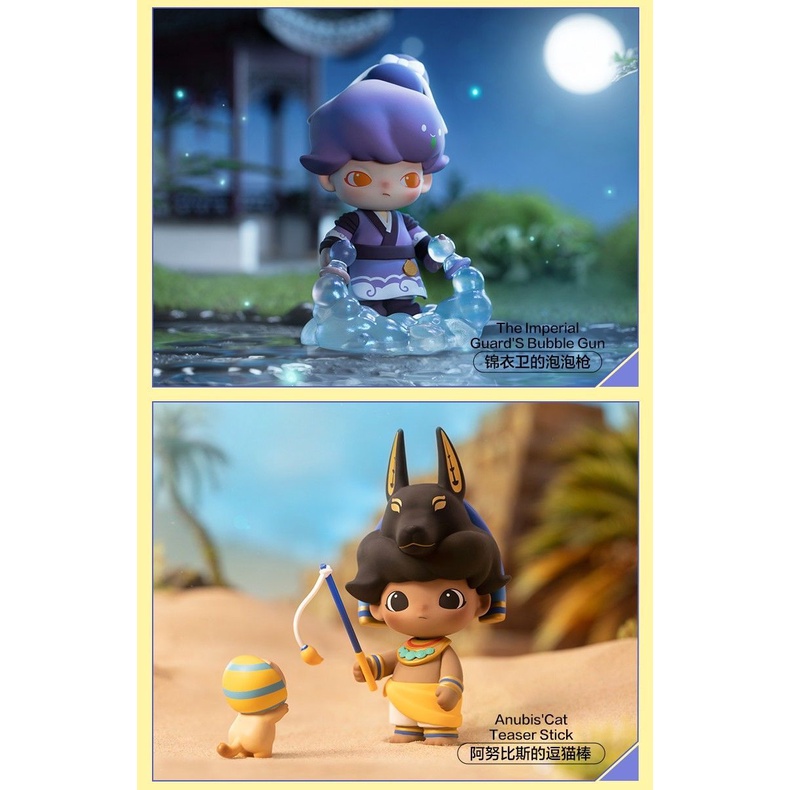 ของแท้ DIMOO DIMOO Time Roaming Series ตุ๊กตาฟิกเกอร์ Mystery Box ...