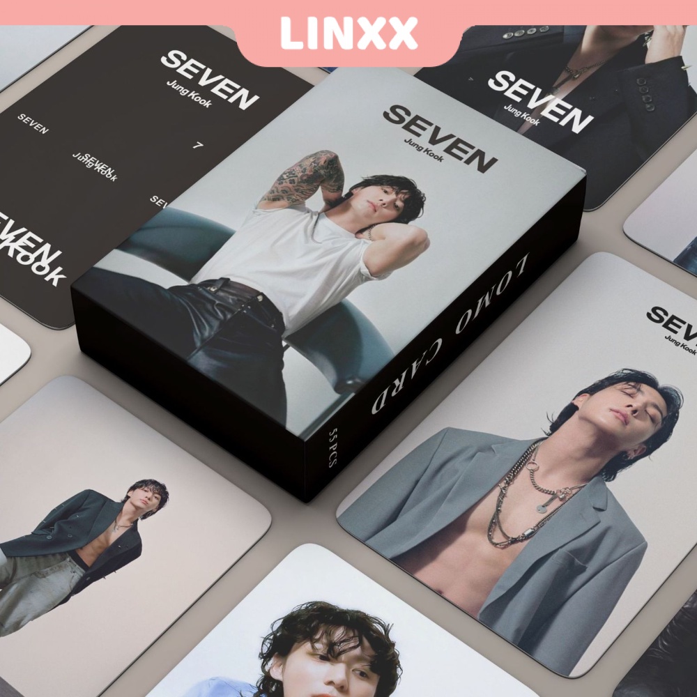 Linxx โปสการ์ด อัลบั้มโลโม่ JungKook SEVEN Kpop 55 ชิ้น | Shopee Thailand