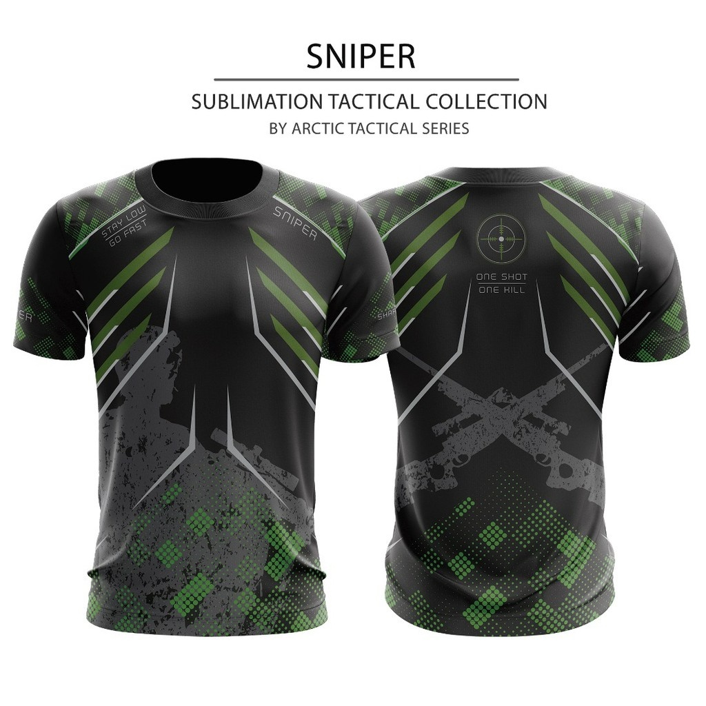 เสื้อยืด ARCTIC 100% INTERLOCK SNIPER SAS PASKAL COMMANDO SPECIAL FORCE ...