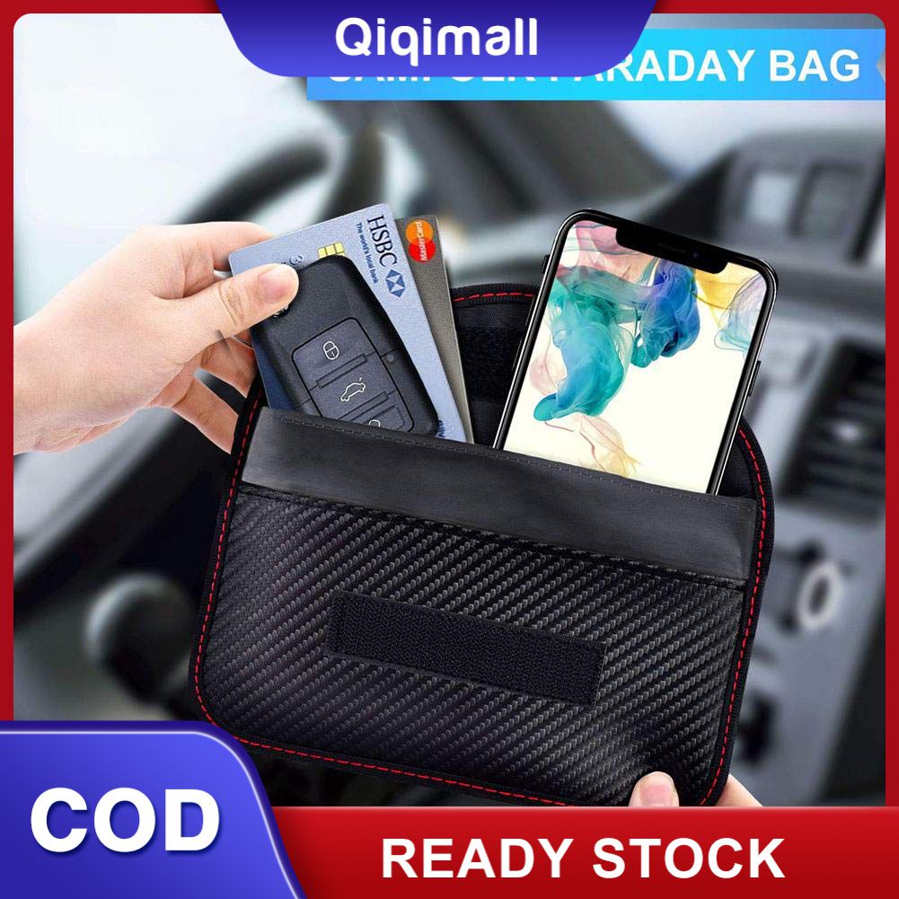 [COD] Signal Blocking Bag Faraday Bag Shield Cage Pouch Wallet Phone ...