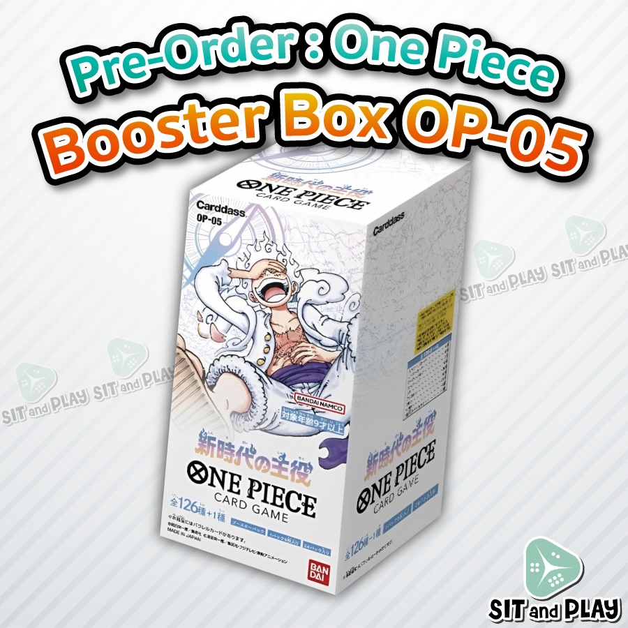 One Piece Card Game - Booster Box OP-05 : A Protagonist of the New ...