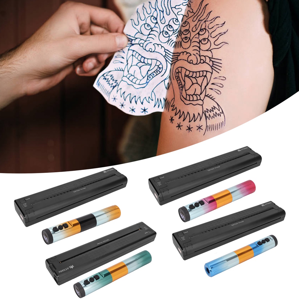Master Sculptor 1200mAh Thermal Tattoo Transfer Stencil Copier Machine ...