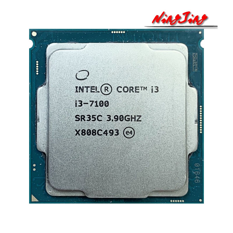หน่วยประมวลผล CPU Intel Core i3-7100 i3 7100 3.9 GHz 3M 51W LGA 1151 ...
