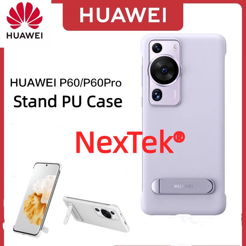 แท้100% Huawei P60/P60 Pro Stand PU Case Huawei P60 / P60 Pro Stand PU ...