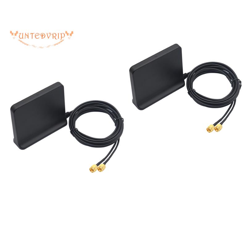 เสาอากาศขยายสัญญาณ WiFi 5G 4G LTE 3G GSM Mimo Aerial High Gain 12Dbi 600-6000Mhz | Shopee Thailand