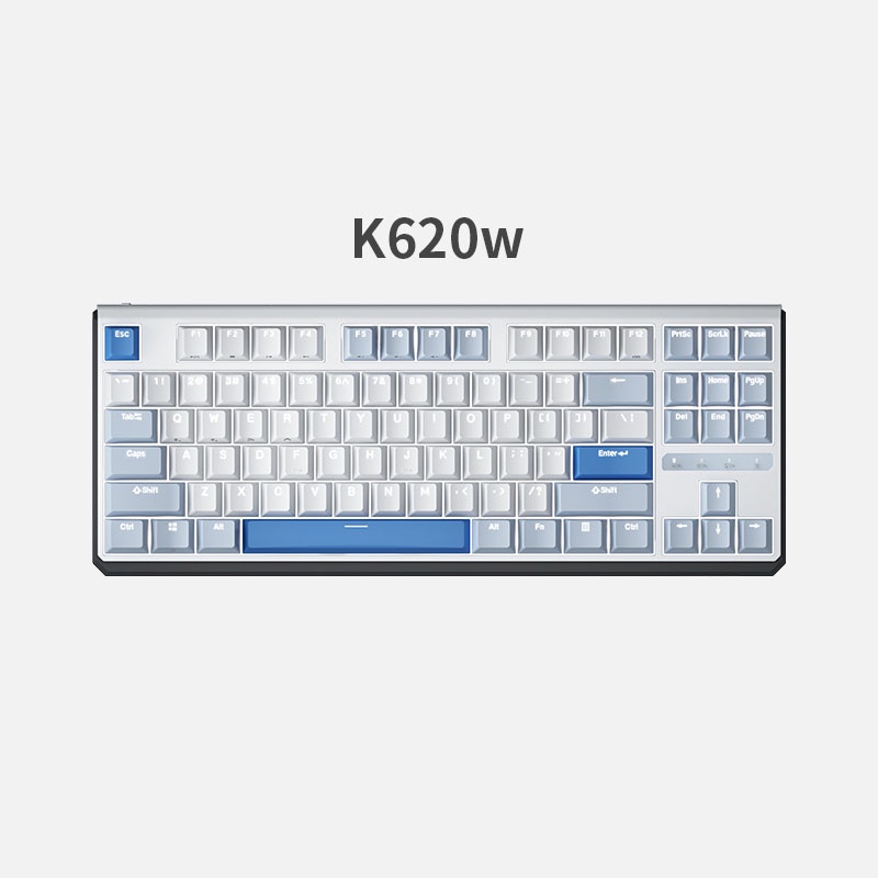 Durgod K620W/K610W คีย์บอร์ดเมคคานิคอล สามโหมด | Shopee Thailand
