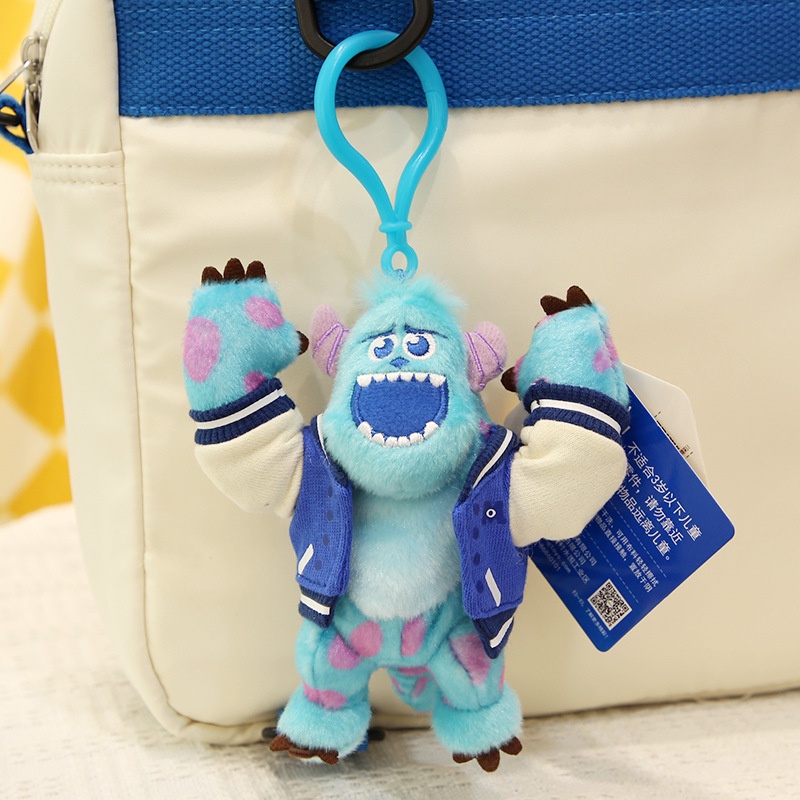 ⚡ลูกเจี๊ยบวิ่ง⚡ พวงกุญแจ จี้ตุ๊กตา Disney Baseball Uniform Levin 0715 ...