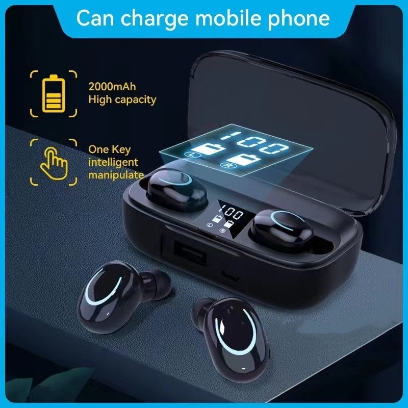 X10 TWS 5.2 โทรศัพท์ดิจิตอลไร้สาย Hi-Fi แบบพกพา | Shopee Thailand