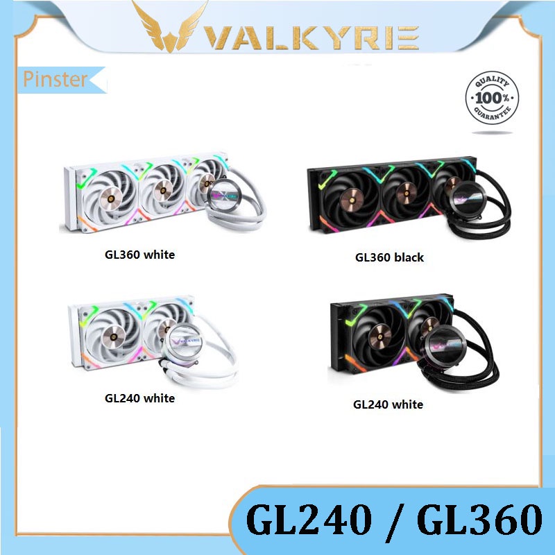 Valkyrie AIO GL240 GL360 เครื่องทําความเย็น CPU สําหรับ LGA1700 20xx 115x AM5 AM4 | Shopee Thailand
