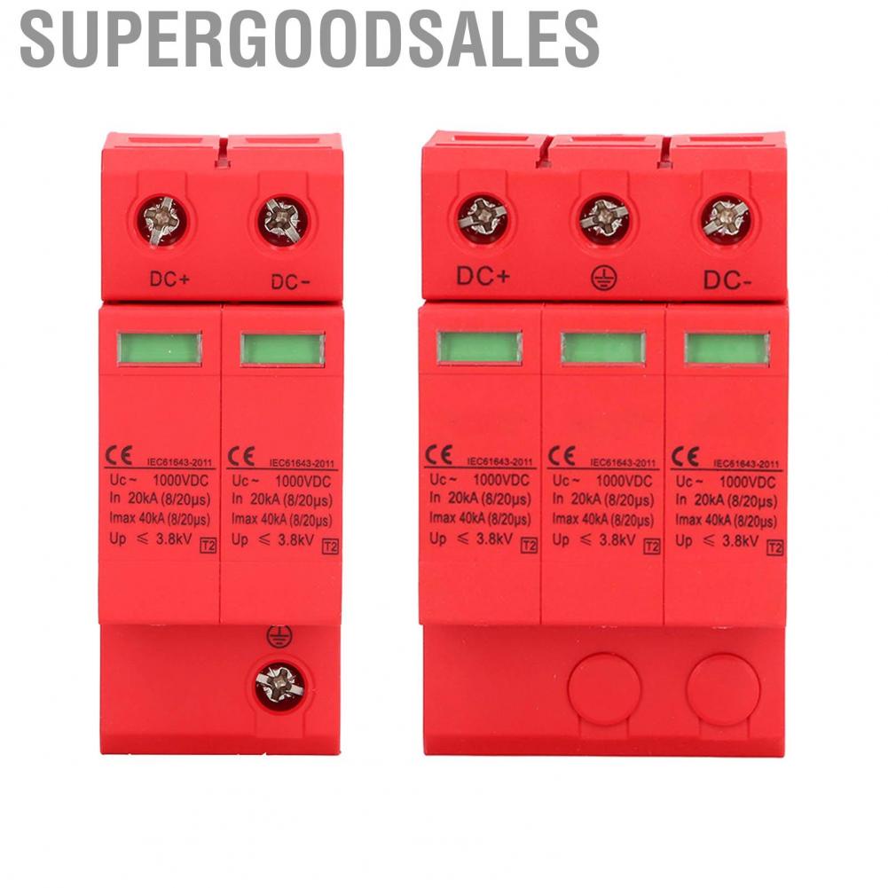 Supergoodsales Surge Arrester Device Proof DC Surge Protector Status ...