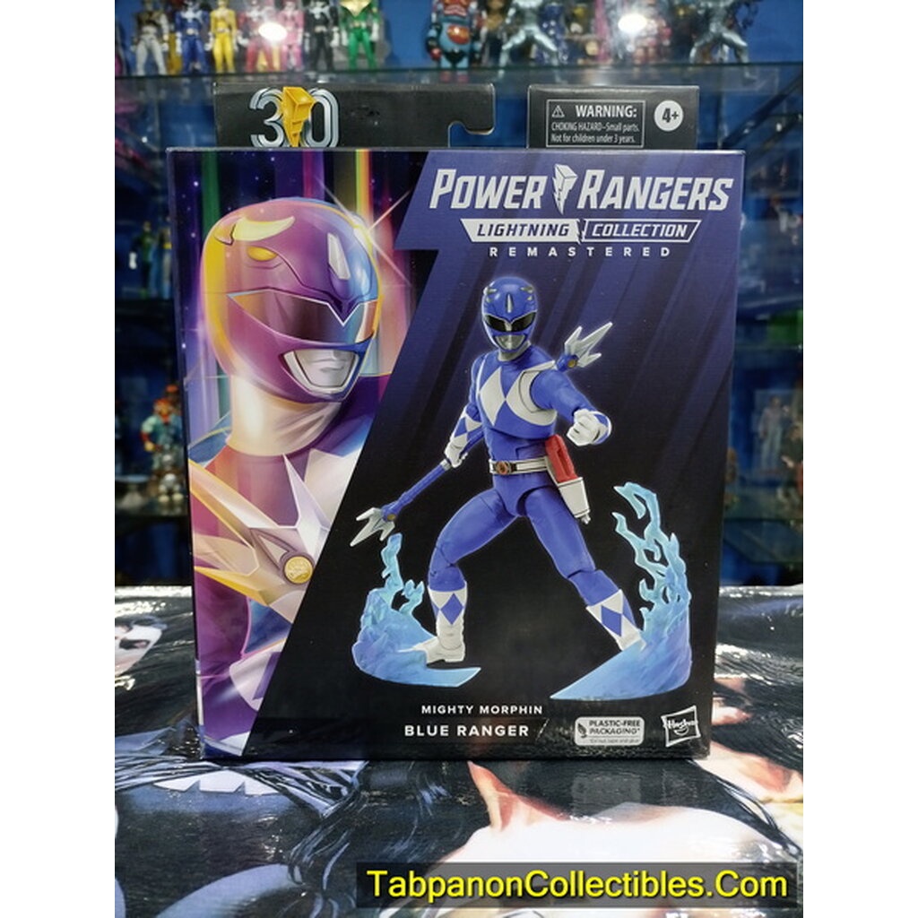 [2023.04] Hasbro Power Rangers Lightning Collection Remastered MMPR Blue Ranger 6-Inch Action ...