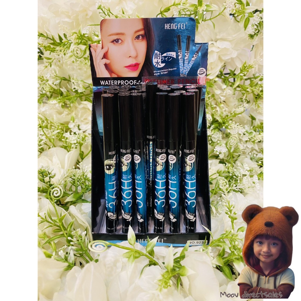 (กล่อง 24 ชิ้น) Heng fei precision liquid eye liner อายไลเนอร์ปลายเมจิค ...