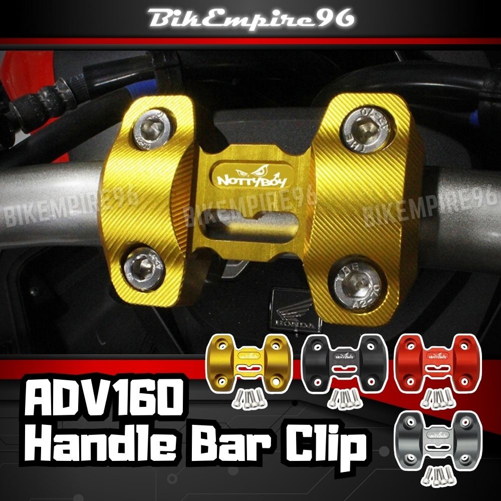Nottyboy ADV160/150 รถจักรยานยนต์Handlebar Riserบาร์Clamp Pivoting Fit ...