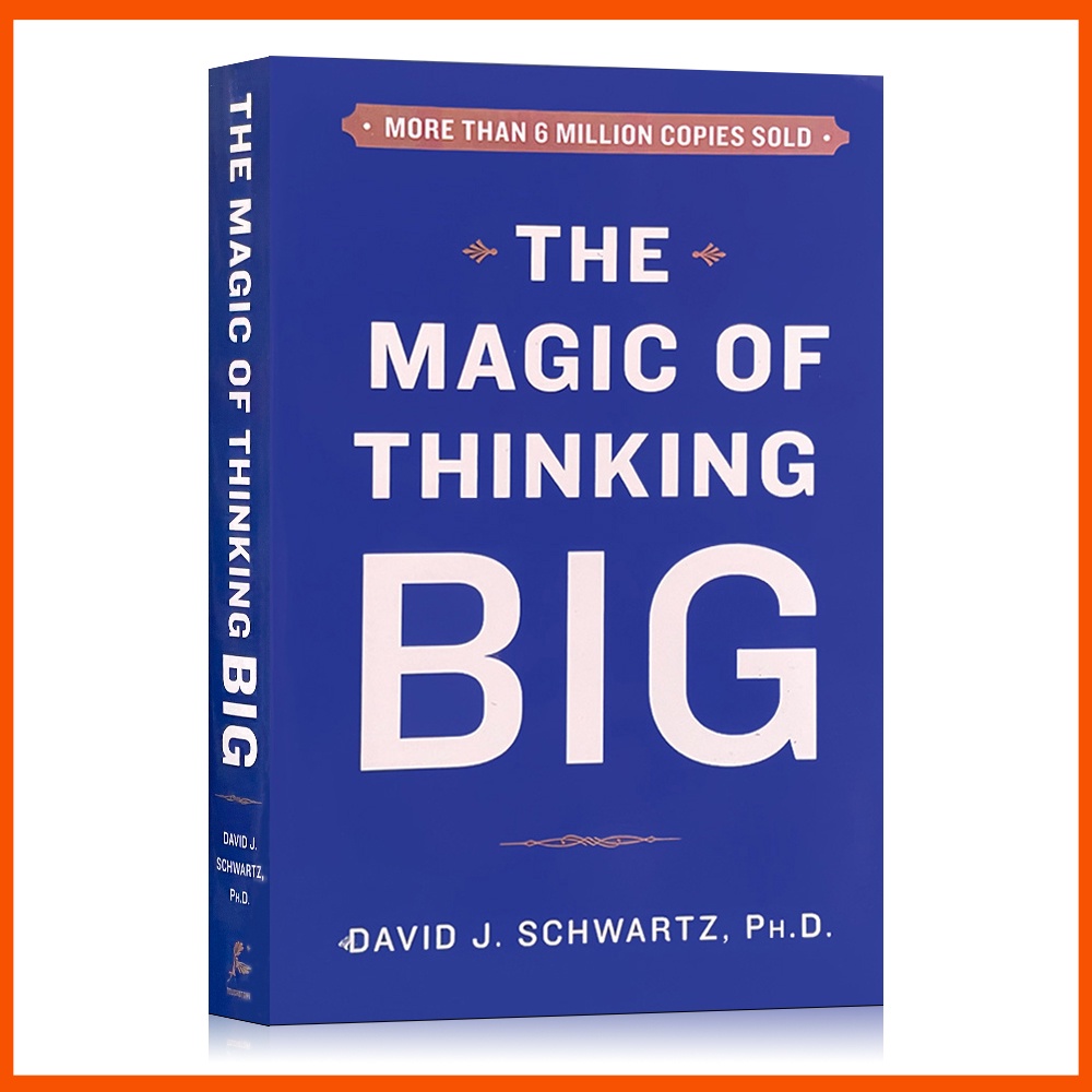 The Magic of Thinking Big โดย David J Schwartz (ปกหลังกระดาษ) | Shopee ...