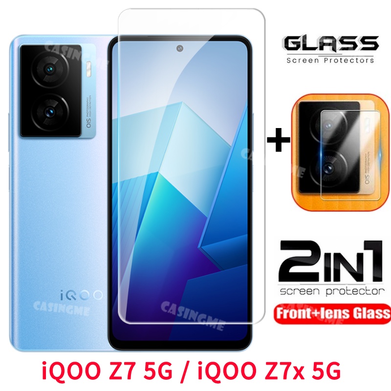 Iqoo Z7 Z7x Z9 Z9x 5G ฟิล์มกระจกนิรภัยกันรอยหน้าจอ เลนส์กล้อง ด้านหลัง สําหรับ iQOO Z7 Z7x Z 7 X ...